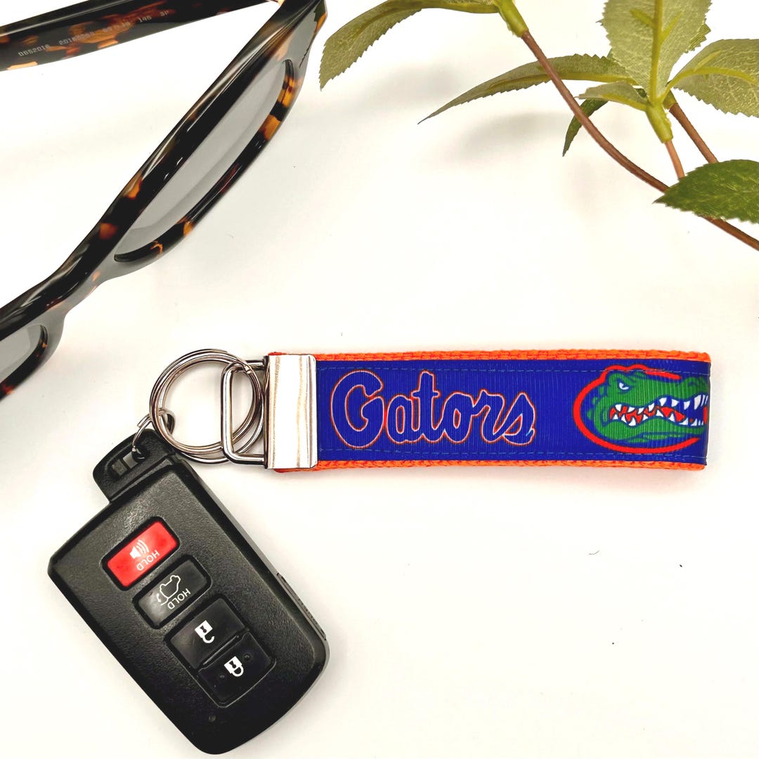 Florida Gators Key Chain Wristlet Key Fob - Etsy