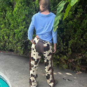Cow Print Chaps for Women Halloween Costume Western Festival Outfit ...