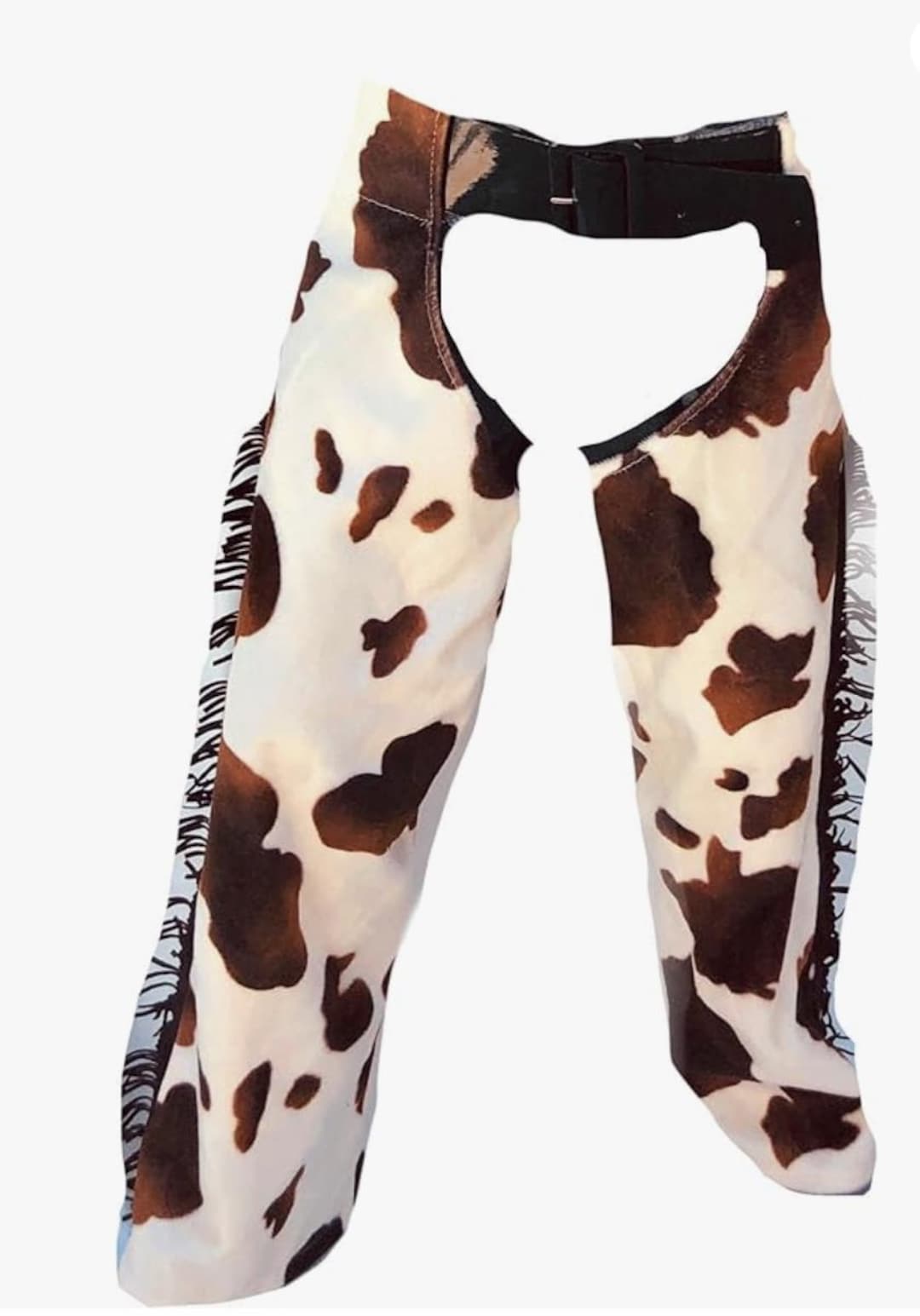Cow Print Chaps for Women Halloween Costume Western Festival Outfit ...