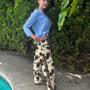 Cow Print Chaps for Women Halloween Costume Western Festival Outfit ...