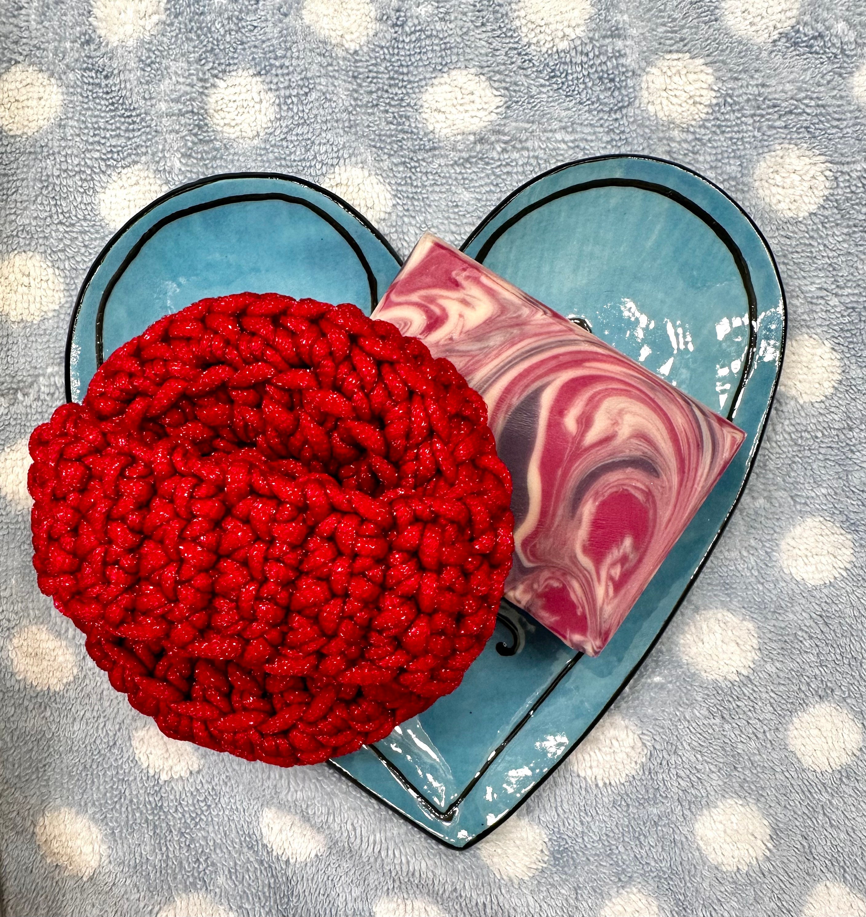 Shower Scrubby JUMBO With Handle | Exfoliating | Bath & Kitchen ...