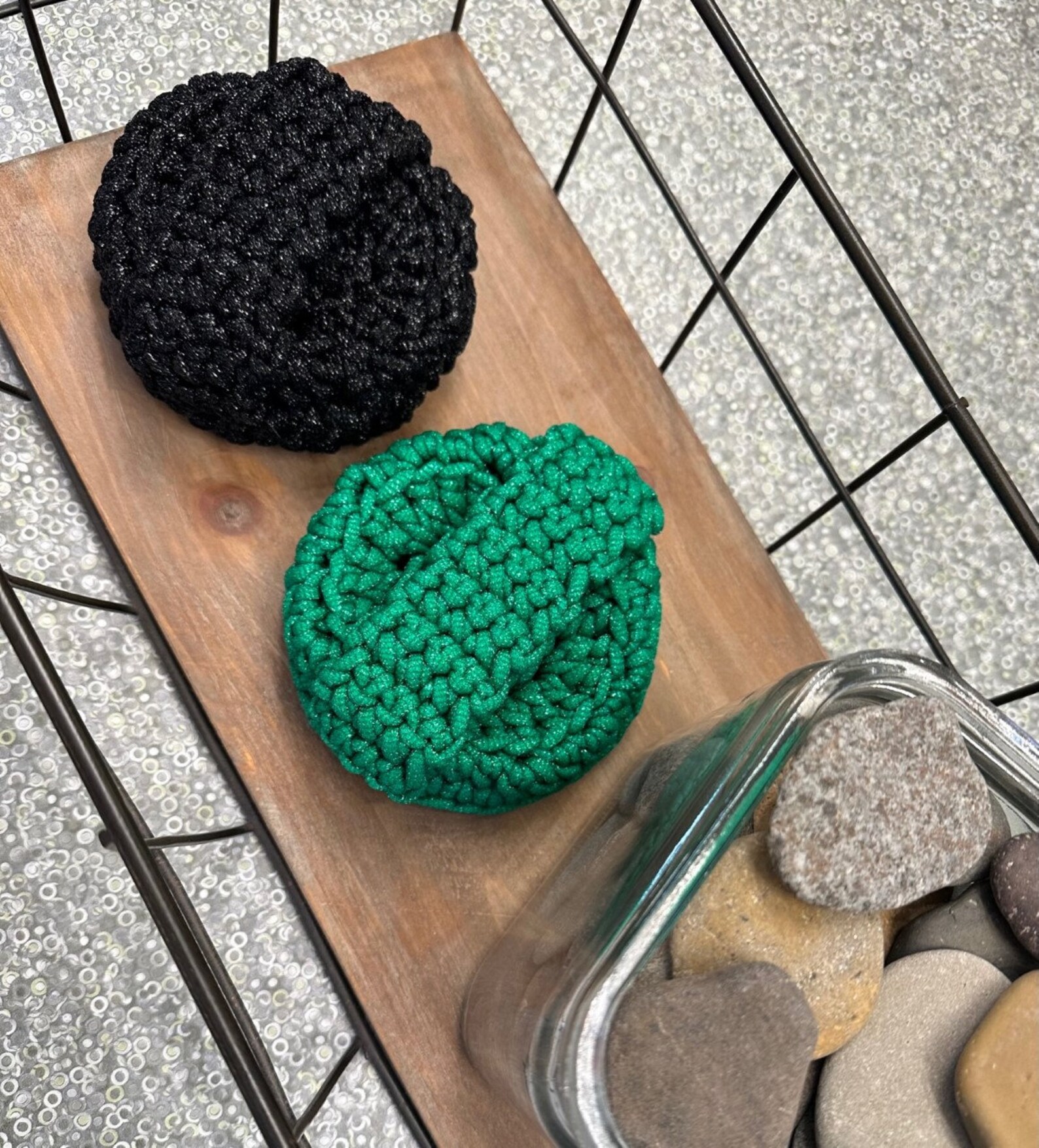 Shower Scrubby JUMBO With Handle | Exfoliating | Bath & Kitchen ...