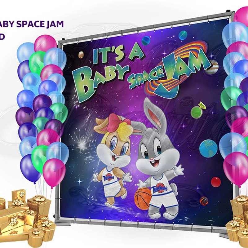 Space Jam Backdrop - Etsy