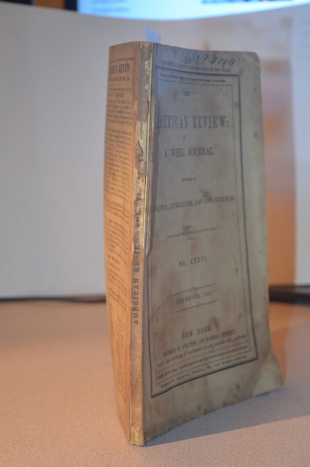 First Edition of Ulalume by Edgar Allan Poe in the American Review ...