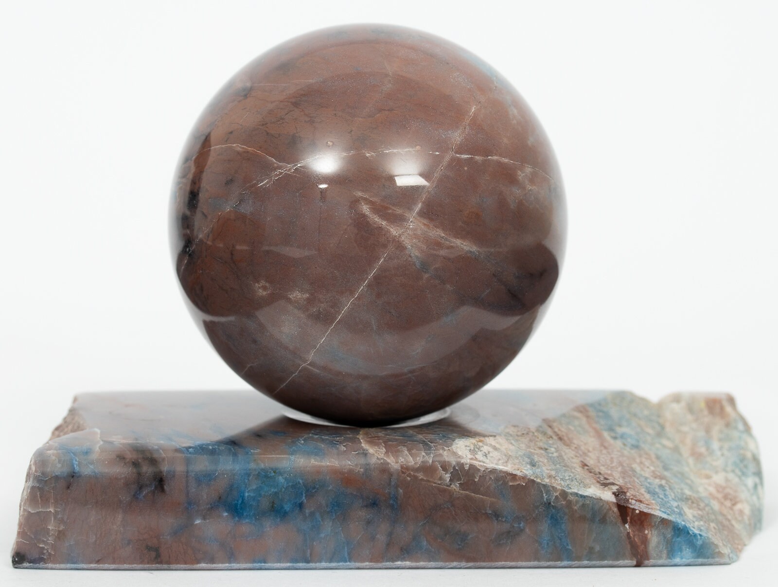 RARE Polished IRNIMITE Blue Jasper Sphere 2.24 With - Etsy