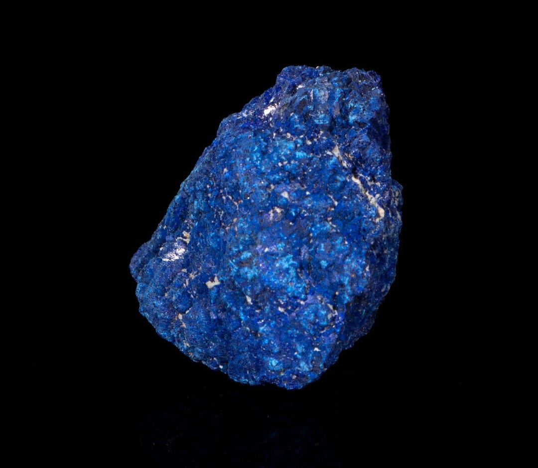 Blue AZURITE Crystal Geode 0.28 Oz Chakra Stone Specimen #2746k - Etsy