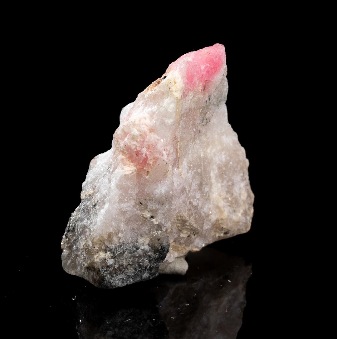 Rare Fluorescent TUGTUPITE Beryllite Crystal 0.12 Oz Raw Stone Specimen ...