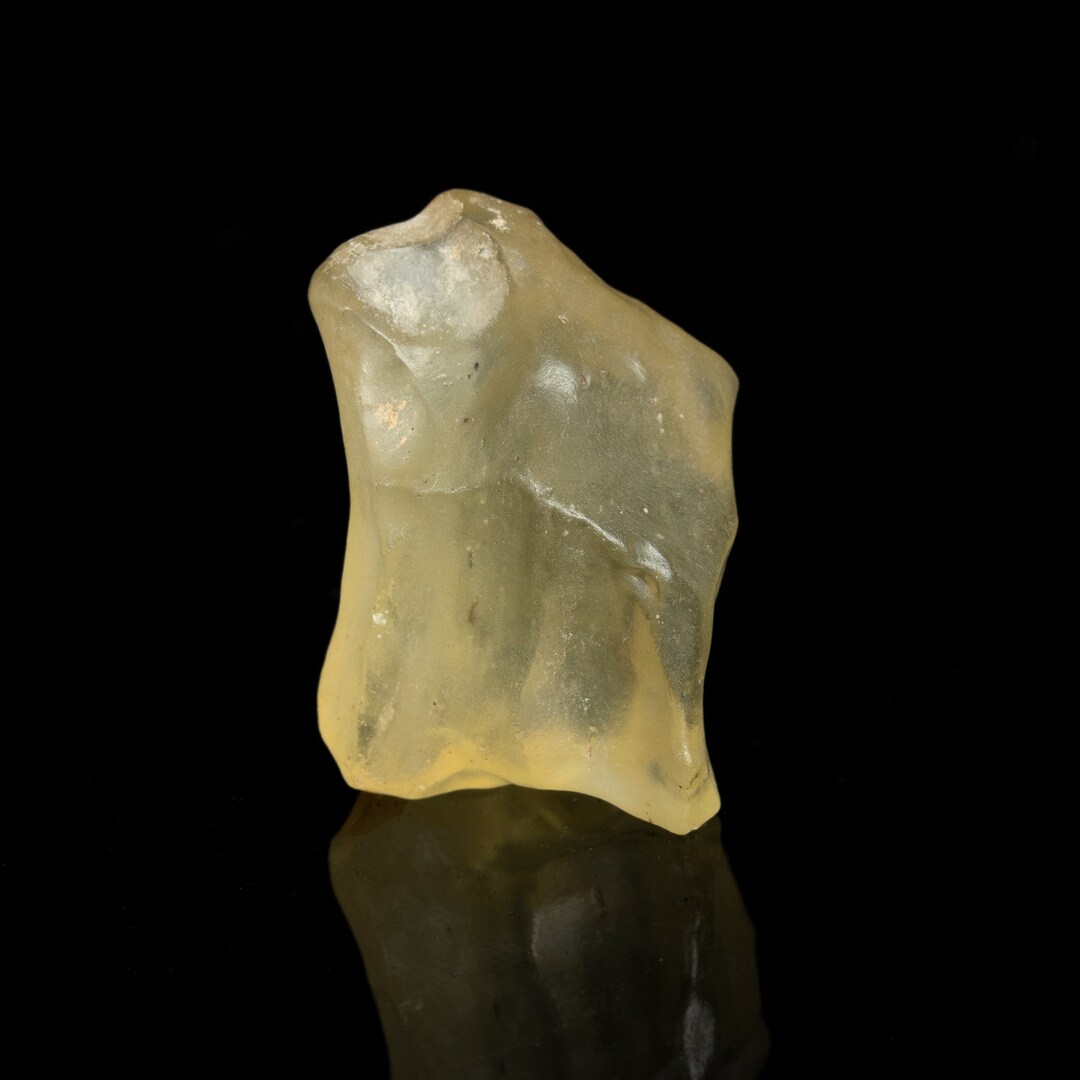 Rare LIBYAN DESERT GLASS Crystal Gold Tektite Meteorite Impact - Etsy