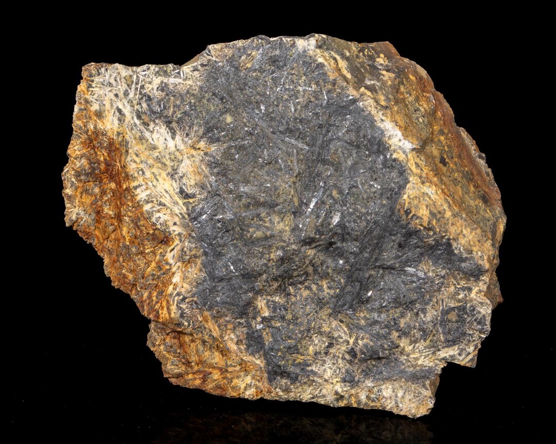 Rare STIBNITE With STIBICONITE Crystal 3.63 Oz Stone Specimen #2624k ...