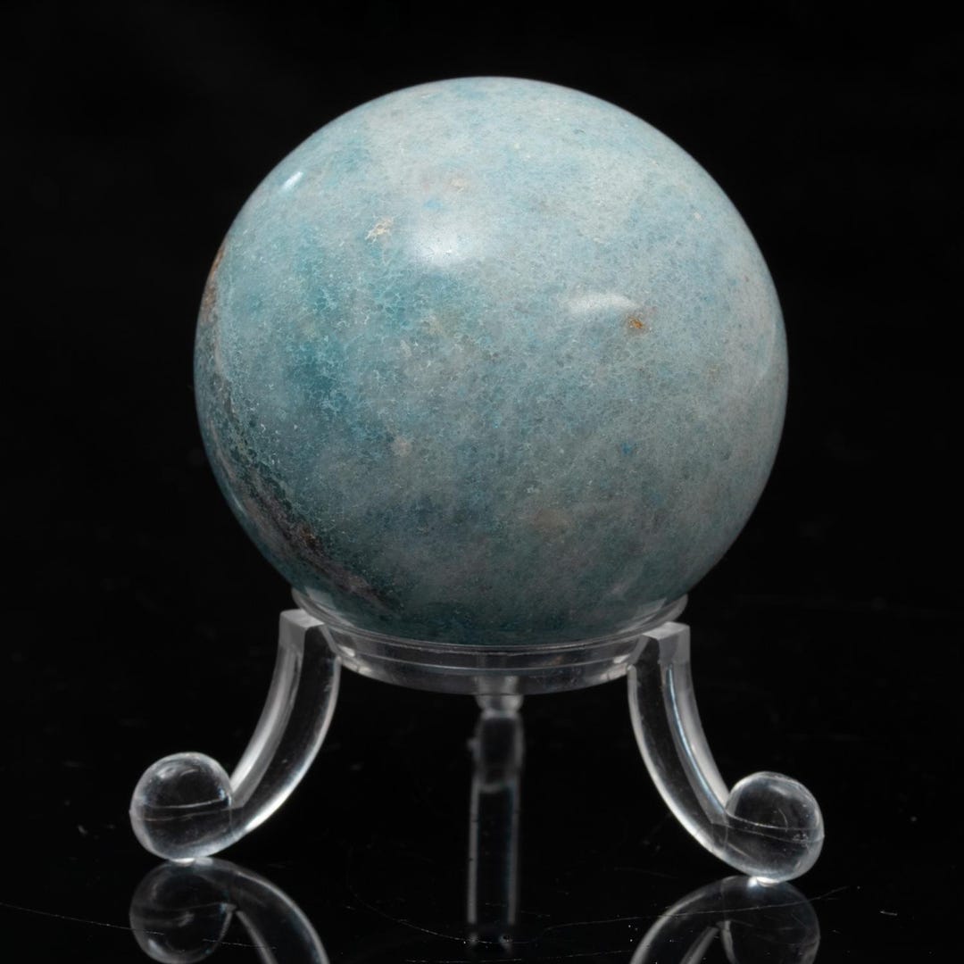 Rare TROLLEITE Polished Sphere Stone 1.81 Inch Healing Blue Crystal ...