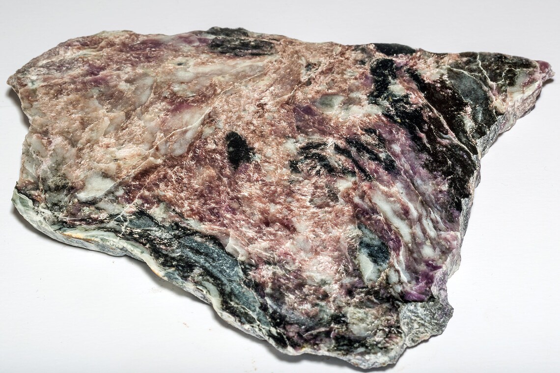 Natural CHAROITE Polished Purple Stone 478 Grams 925P Crown / | Etsy