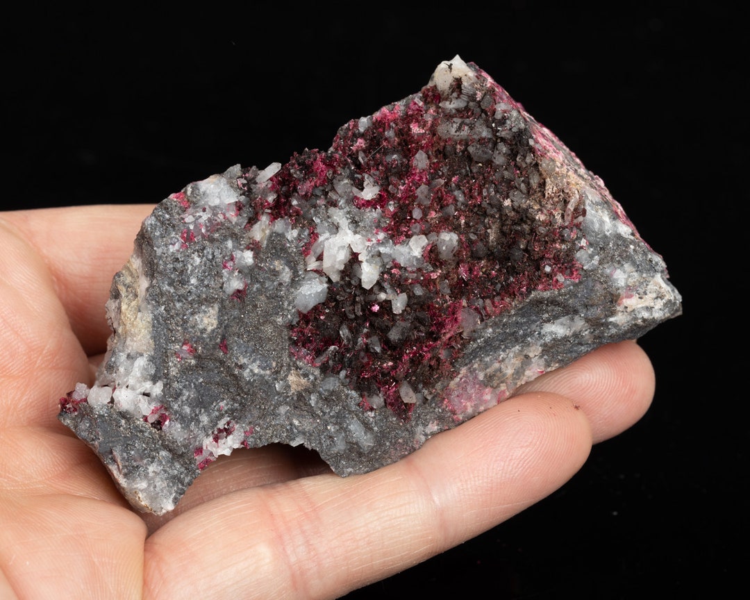 Rare ROSELITE and ERYTHRITE Crystal on Matrix 4.69 Oz Stone Specimen ...