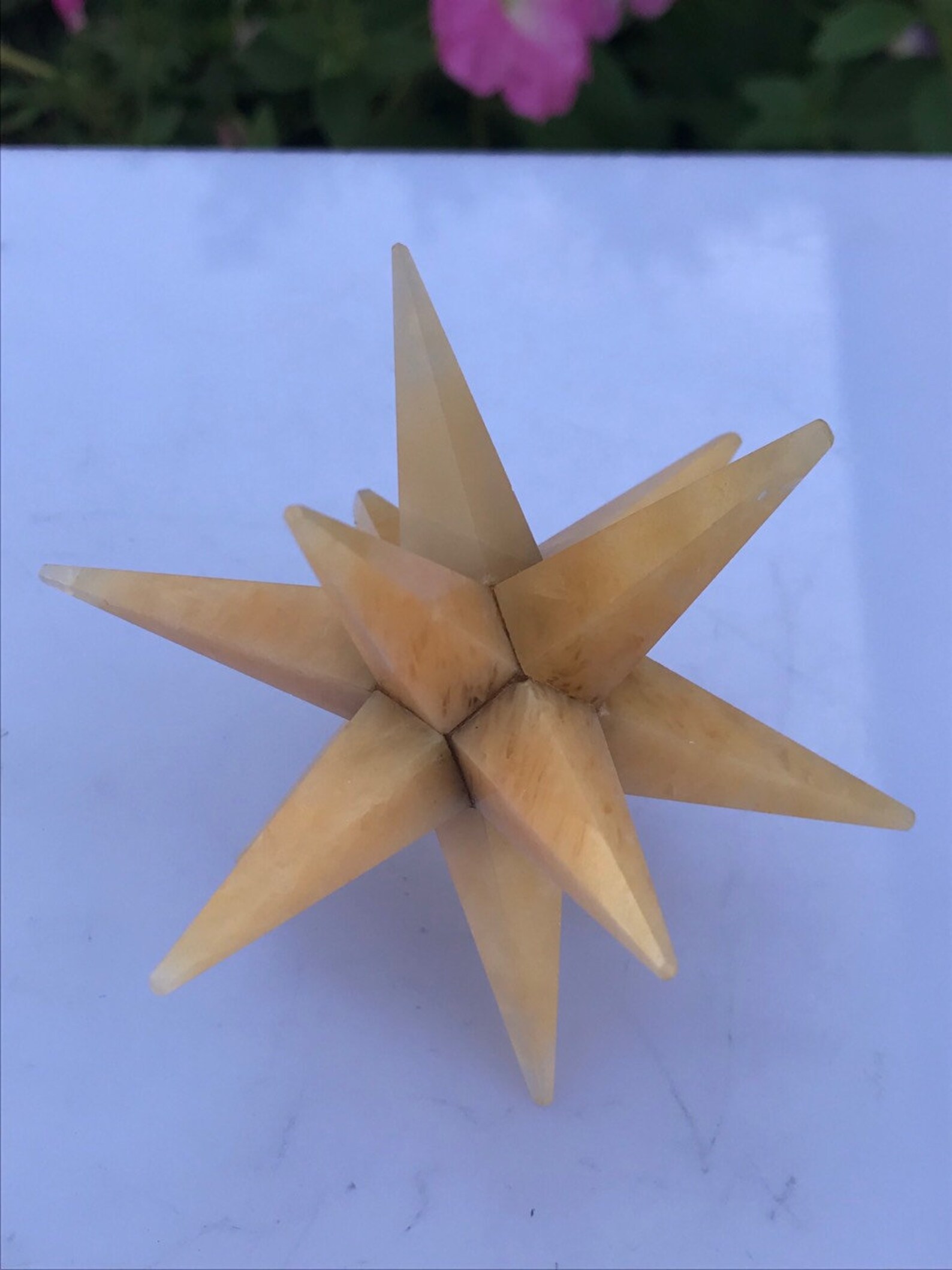 LARGE 12 Point Himalayan Quartz Merkaba Stone Star Sacred | Etsy