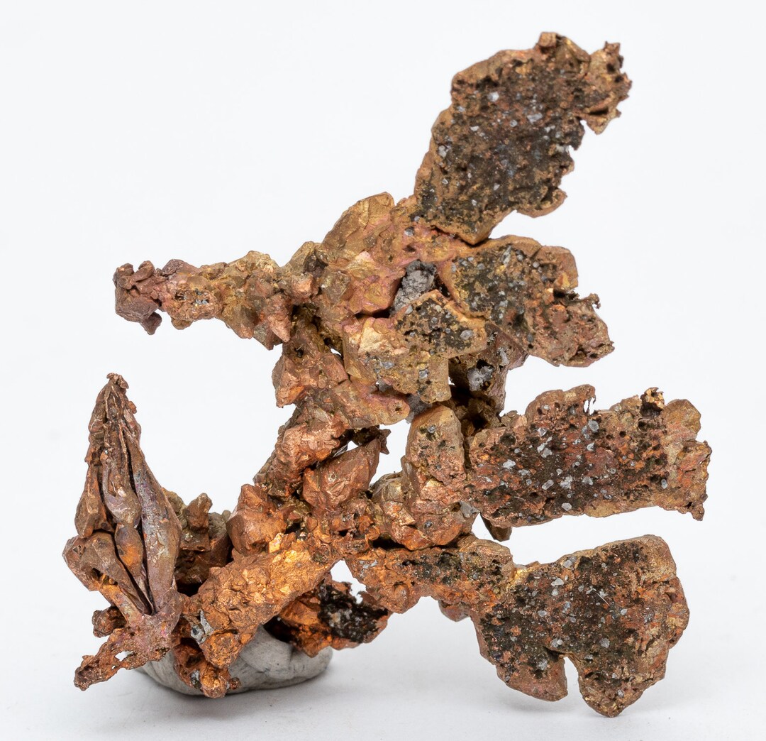 Native COPPER Crystal 0.37 Oz Mineral Specimen 8308T ITAUZ Mine ...