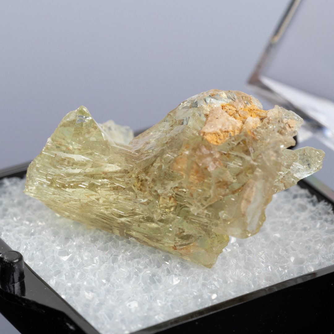 79x Rare BERYL HELIODOR Etched Floater Crystal Gem 6.07 Oz Stone ...