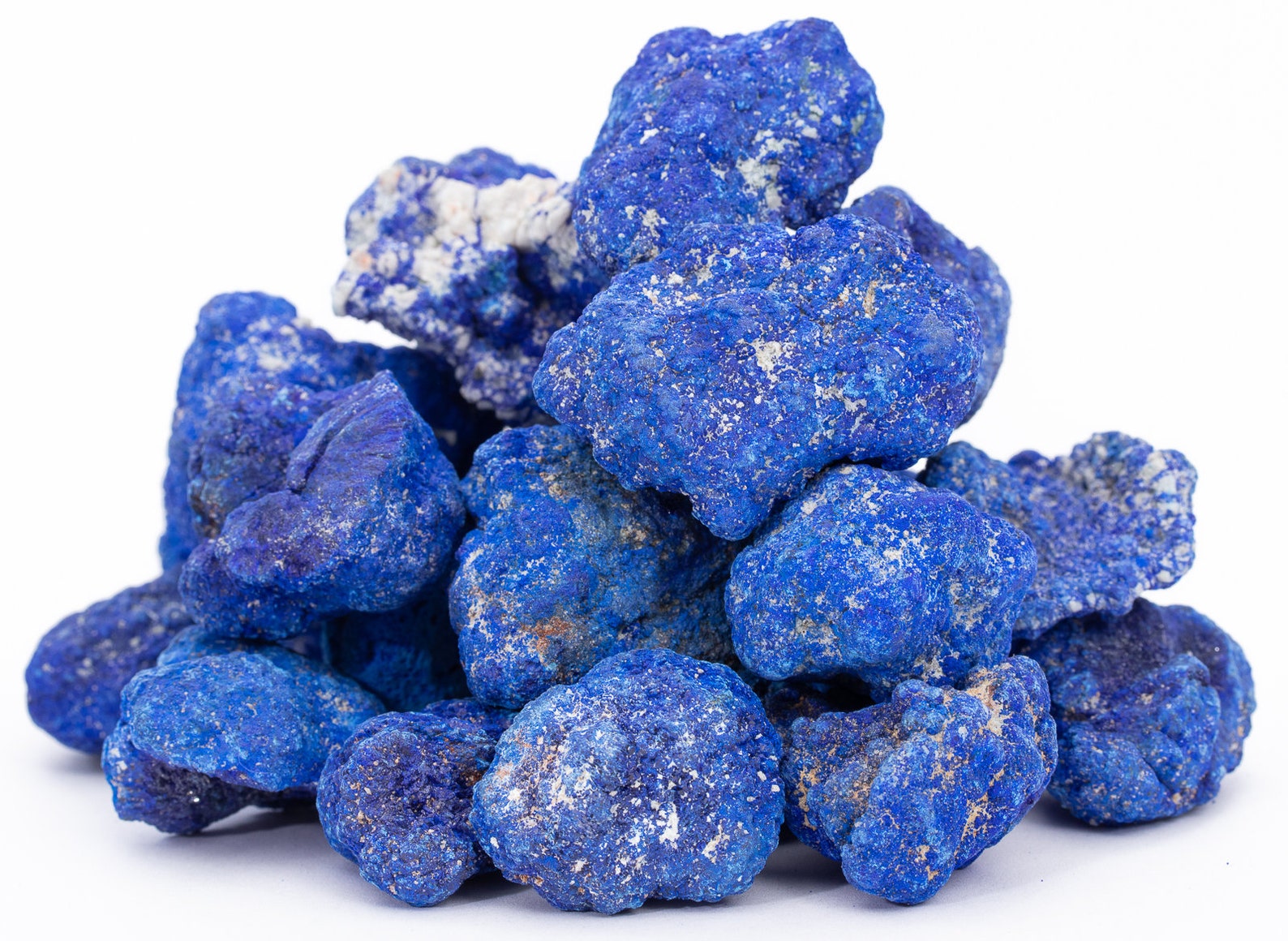 20x Blue AZURITE Crystal Geode Wholesale Worry Chakra Stone - Etsy