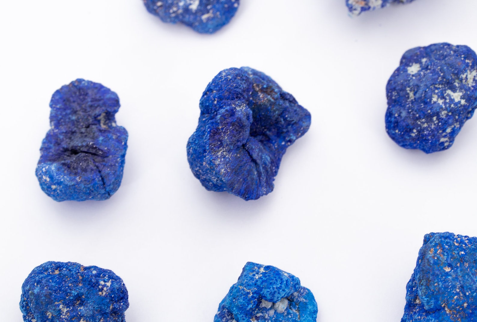 20x Blue AZURITE Crystal Geode Wholesale Worry Chakra Stone - Etsy