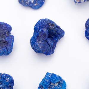 20x Blue AZURITE Crystal Geode Wholesale, Worry Chakra Stone 2.2 LBS ...