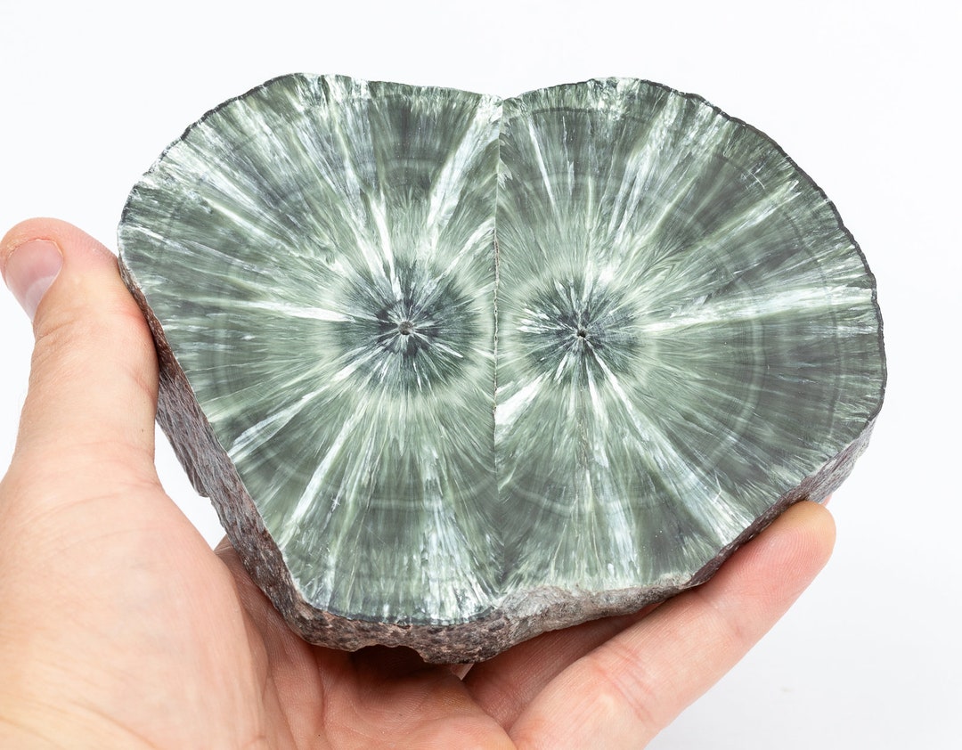 SERAPHINITE Stalactite Polished Stone Clinochlore 1.79 Lbs Healing ...