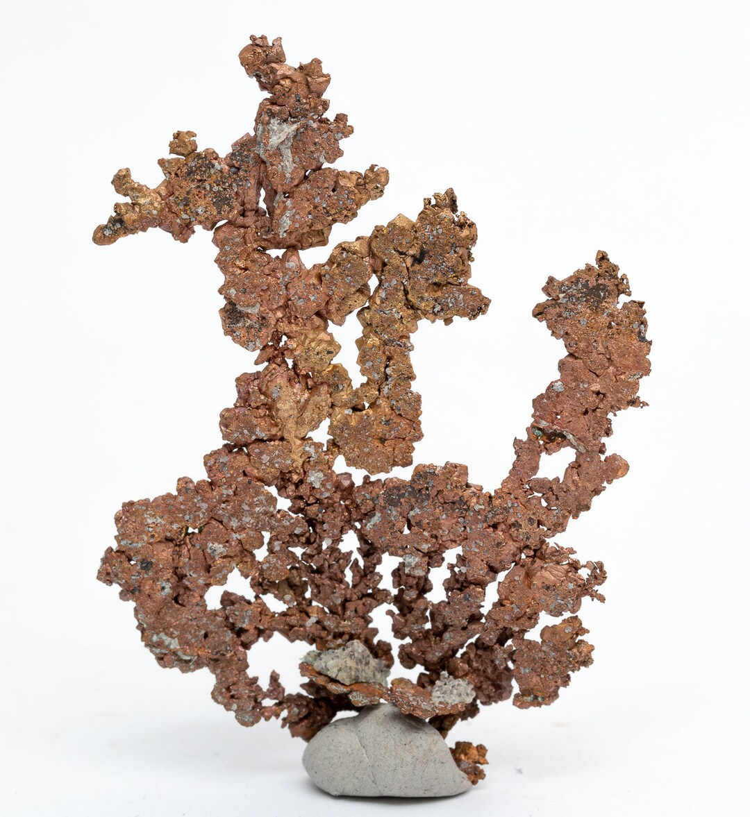 Native COPPER Crystal 0.65 Oz Mineral Specimen 8324T ITAUZ Mine ...
