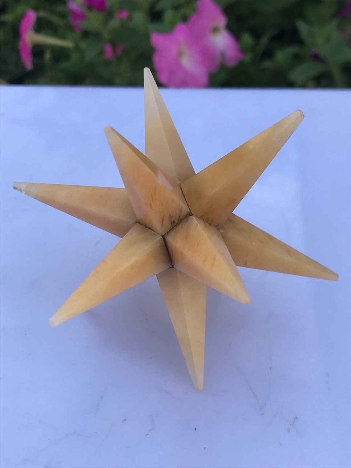 LARGE 12 Point Himalayan Quartz Merkaba Stone Star Sacred | Etsy