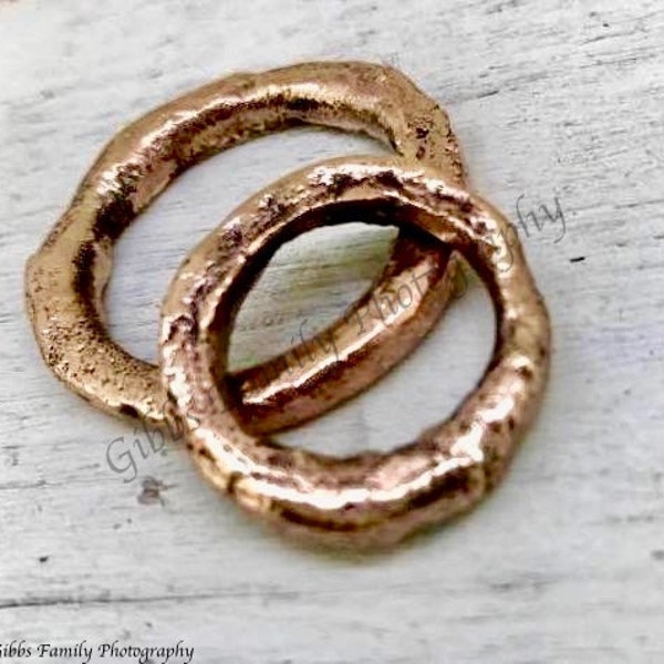 Bronze Wedding Ring - Etsy