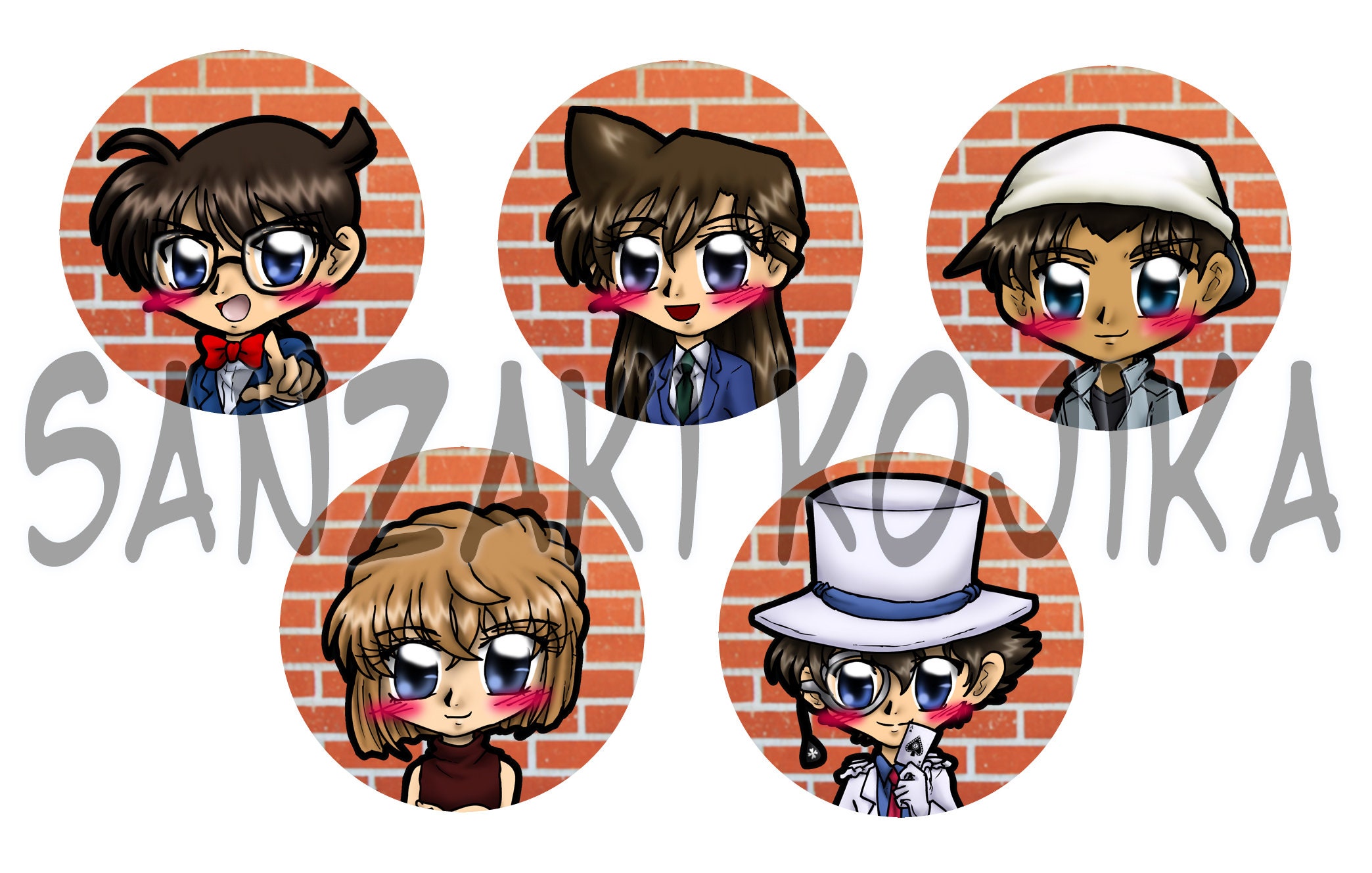 Detective Conan Chibi Wallpaper
