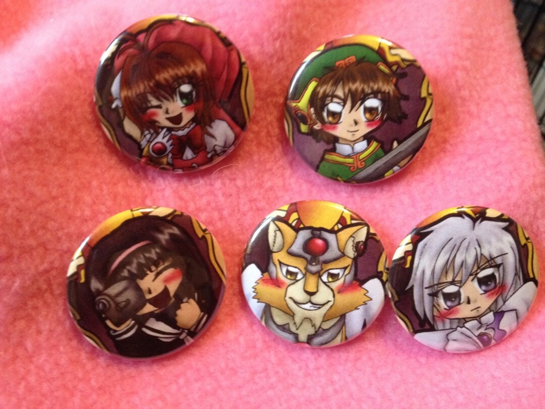 Cardcaptor Sakura Buttons - Etsy