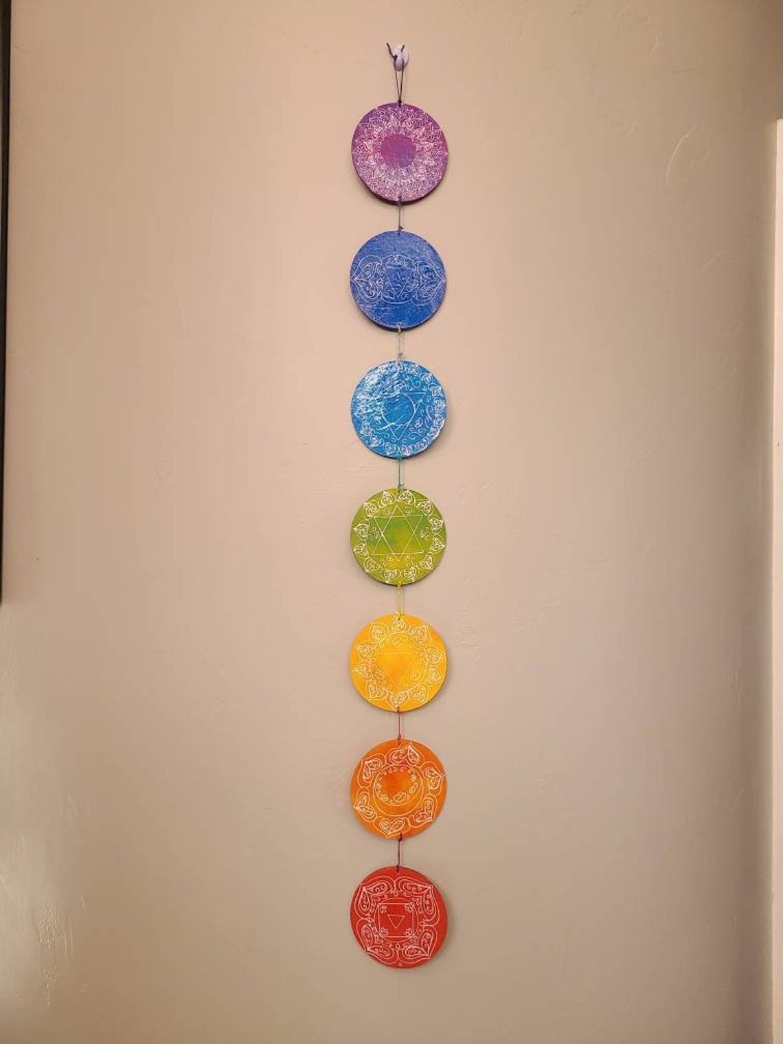 Chakras Wall Decor Wall Hanging Chakra - Etsy