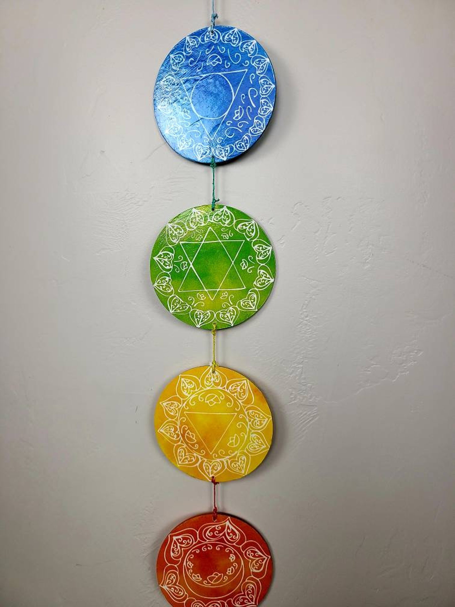 Chakras Wall Decor Wall Hanging Chakra - Etsy