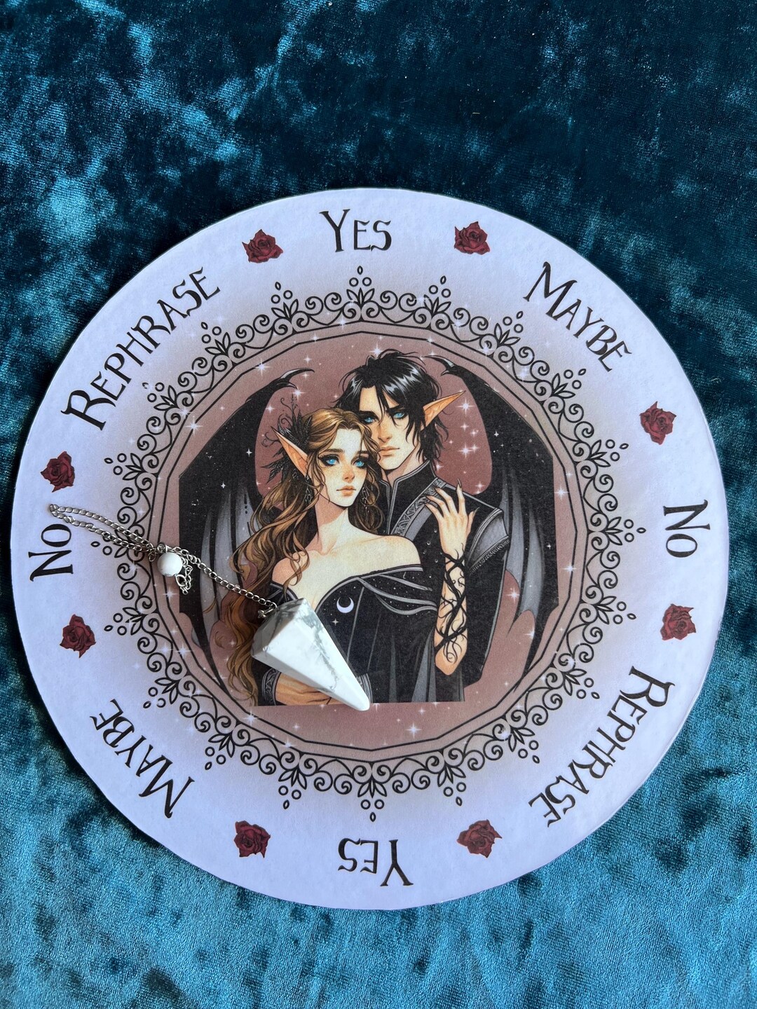 Romantic Fae Couple/ Fantasy/ Fae/fairy/elvish Pendulum Board ...