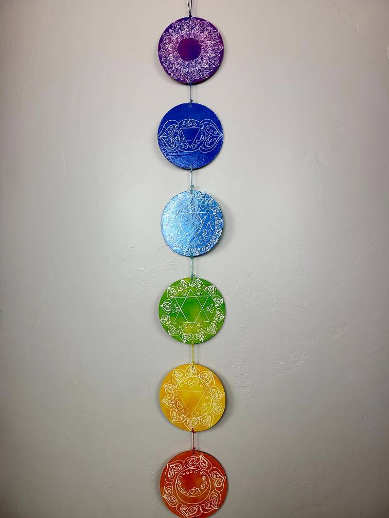 Chakras Wall Decor Wall Hanging Chakra - Etsy