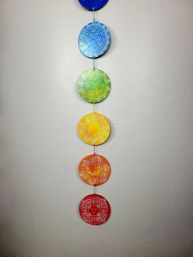 Chakras Wall Decor Wall Hanging Chakra - Etsy