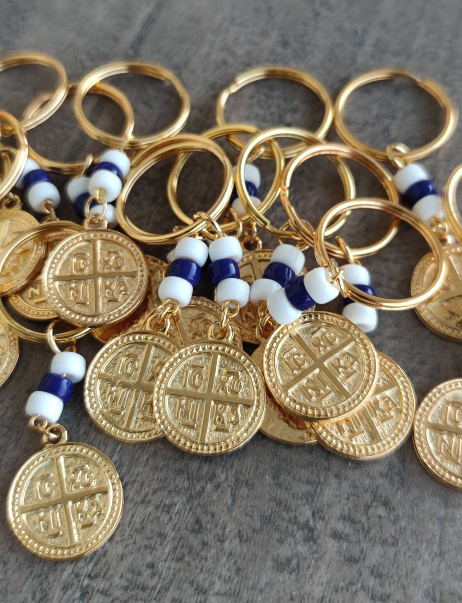 10 Pcs Martyrika, Martirika, Witness Pins, Greek Orthodox Baptism ...