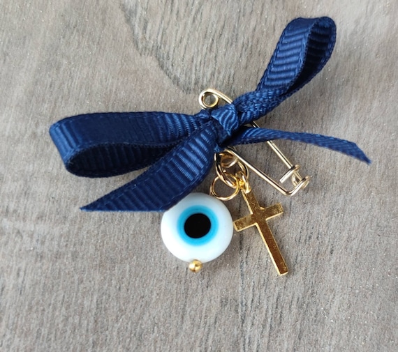 Greek Orthodox Baptism Pins Boys Witness Pins, Martirika, Martyrika,