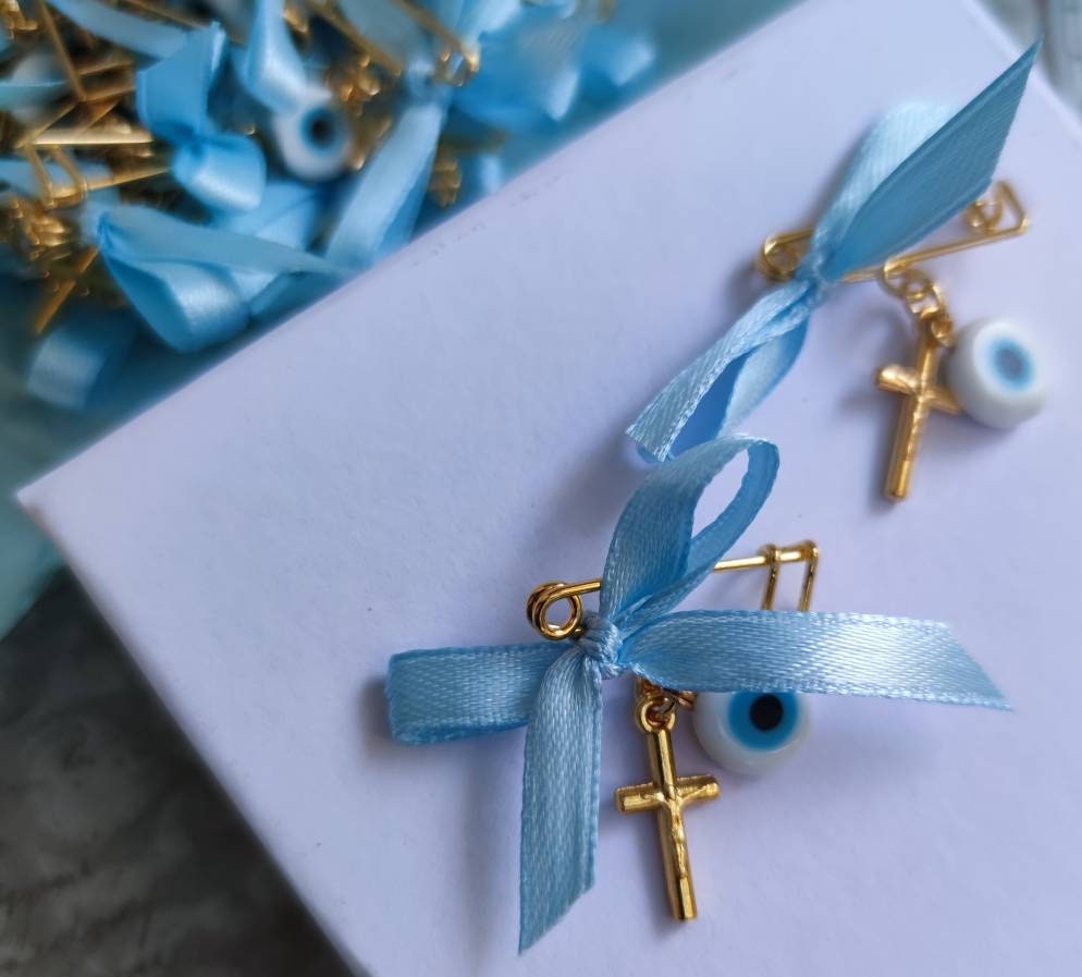 10 Pcs Martyrika, Martirika, Witness Pins, Greek Orthodox Baptism ...