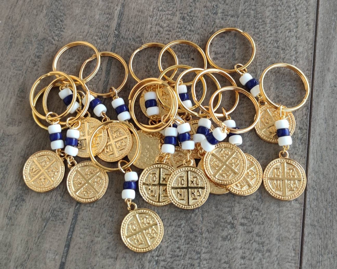 10 Pcs Martyrika, Martirika, Witness Pins, Greek Orthodox Baptism ...