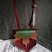 Shoulder Maple Leaf Bag in Genuine Leather // Fantasy Larp Ranger Elf ...