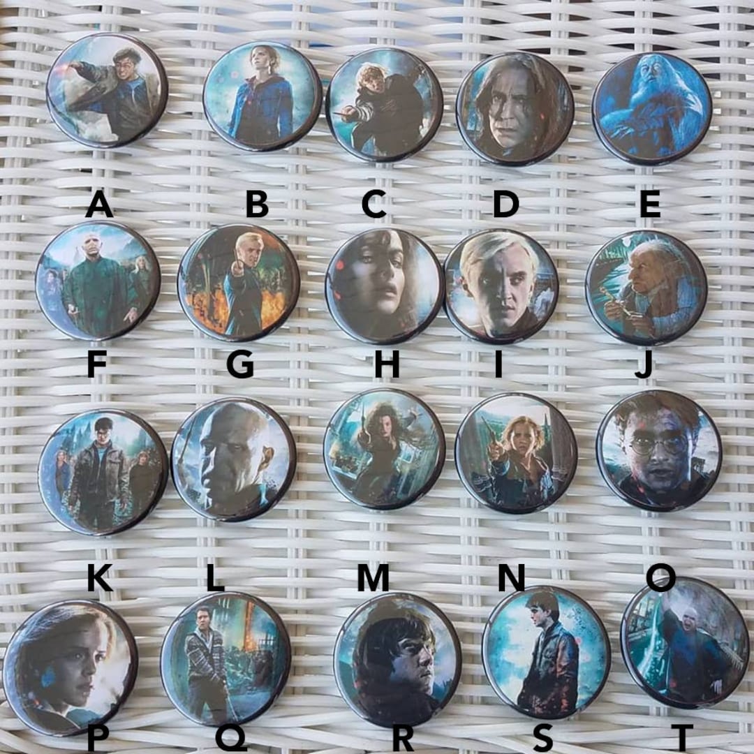 Potter Buttons or Magnets! 1.5" - Etsy