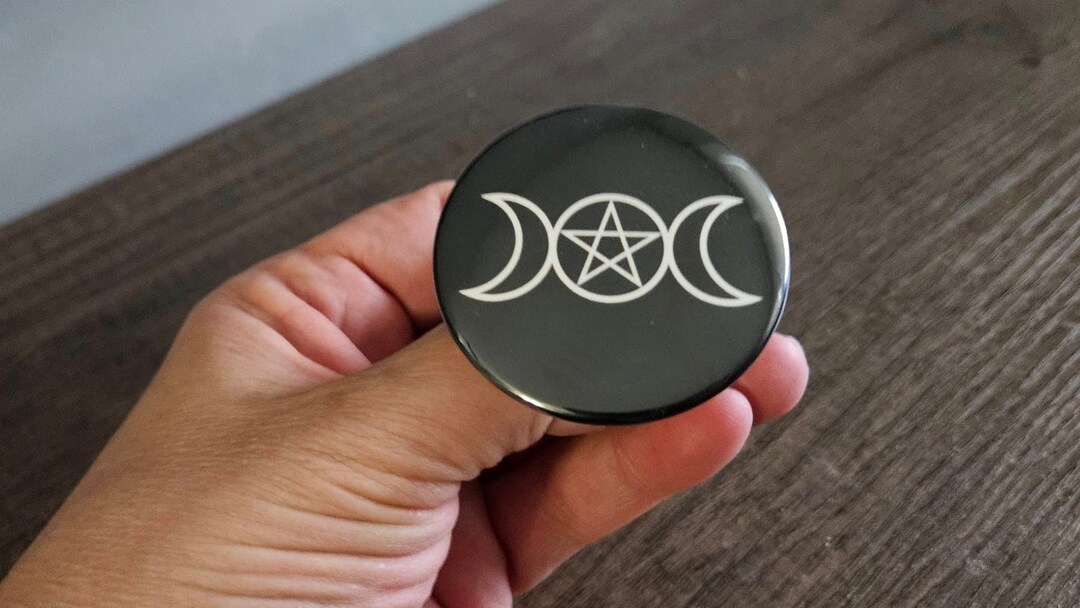 Wiccan Pinback Button and More - Etsy