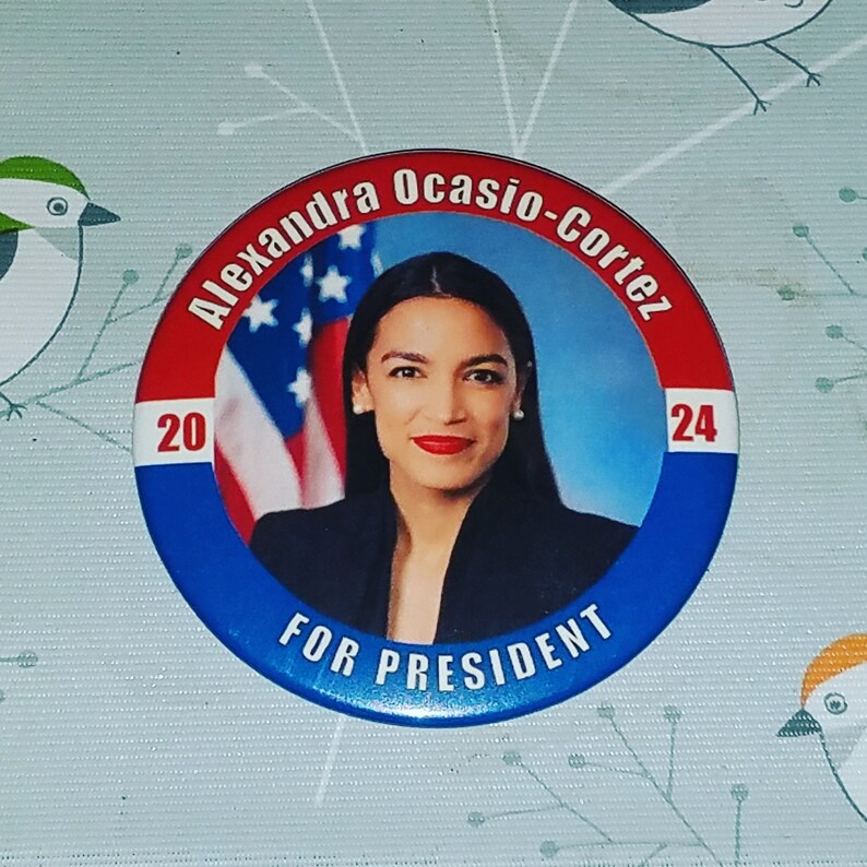 AOC Alexandria Ocasio-cortez 2024 - Etsy