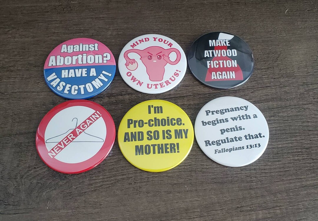 Pro-choice Button 6 Pack - Etsy