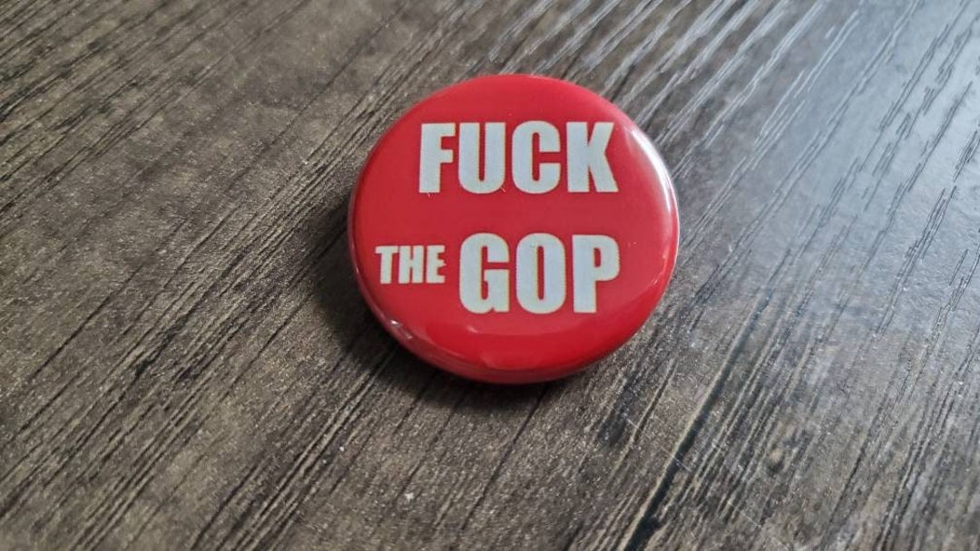 Republican Sedition NEVER FORGET Pinback Button/refrigerator Magnet ...