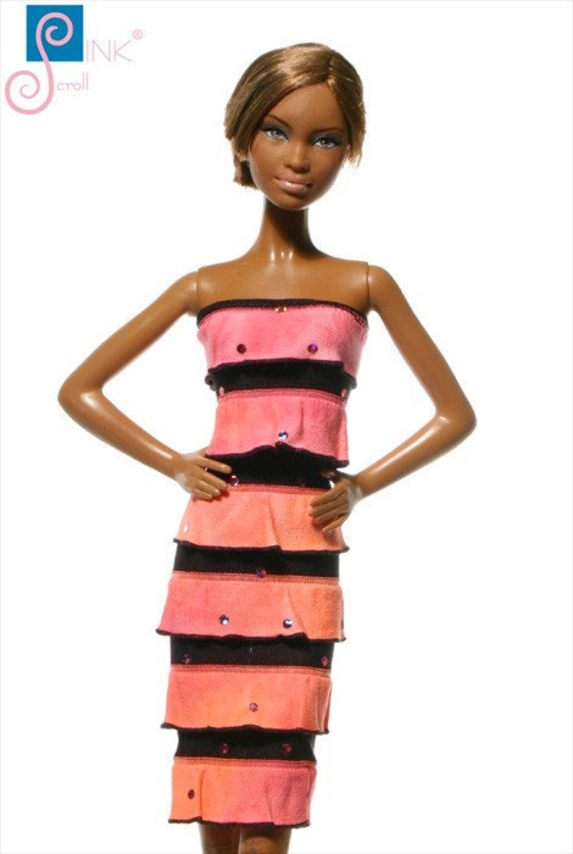 Handmade Clothes for Barbie dress: Hera - Etsy