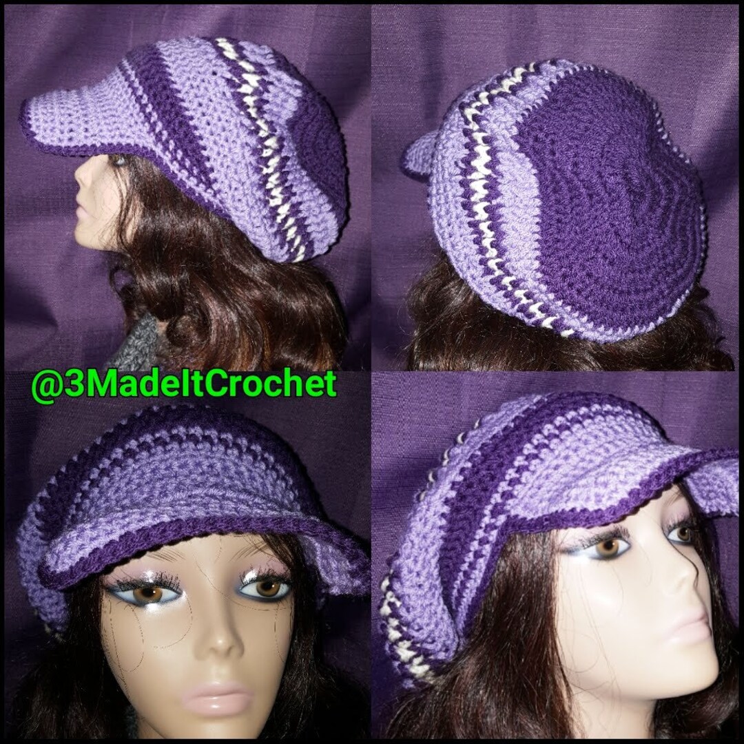 TMI Crochet Tam With Brim - Etsy