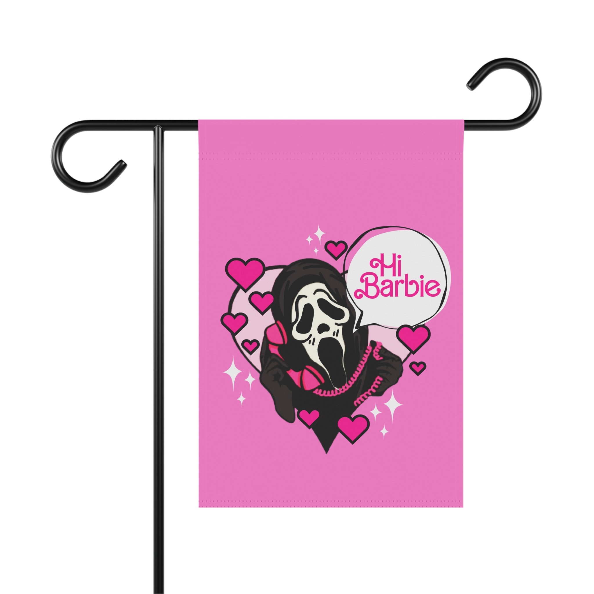 Bandera Barbie Halloween, Barbie Halloween Flag, Halloween Home Decor ...