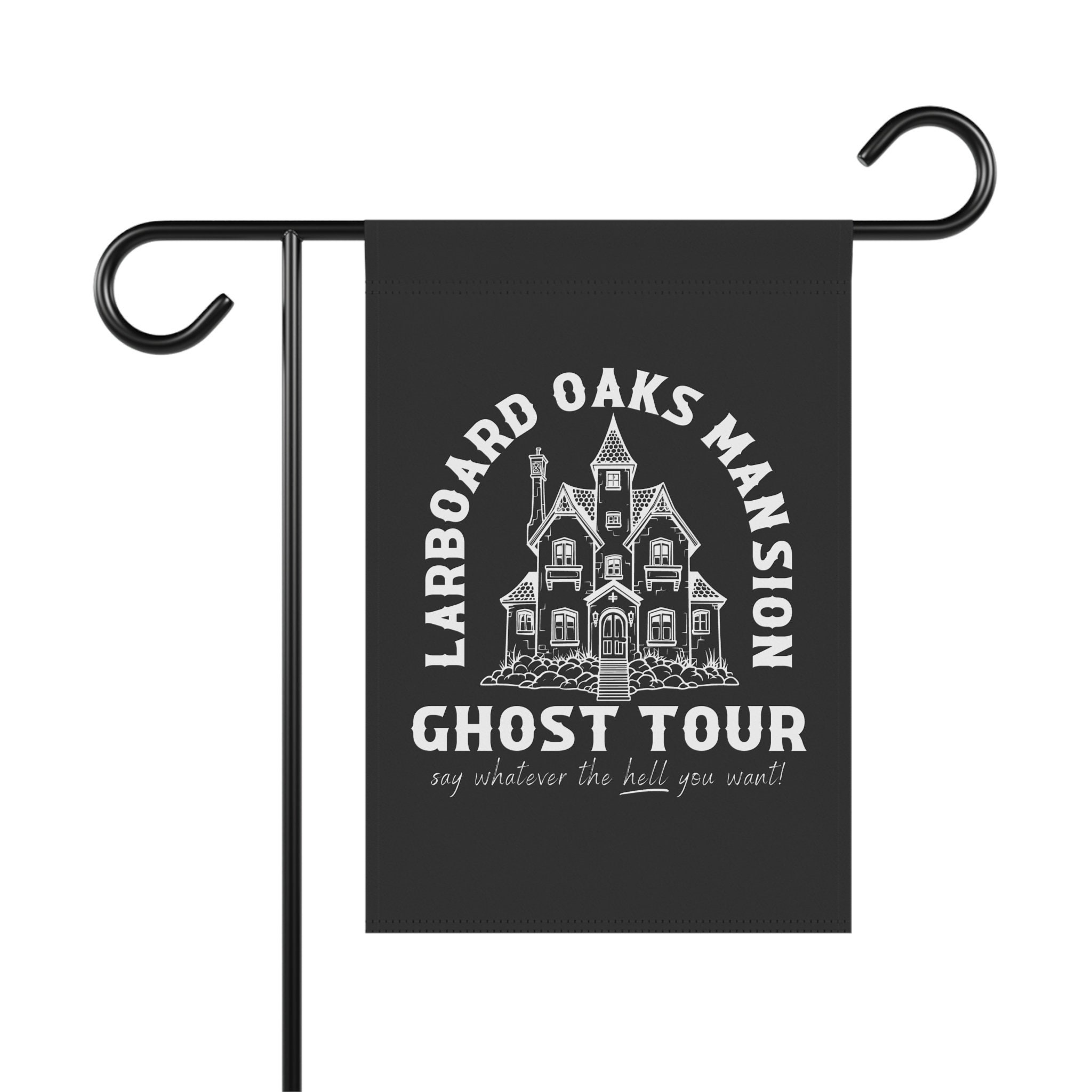 Itysl ghost tour halloween Garden Flag sold by Hug A | SKU 49371825 ...