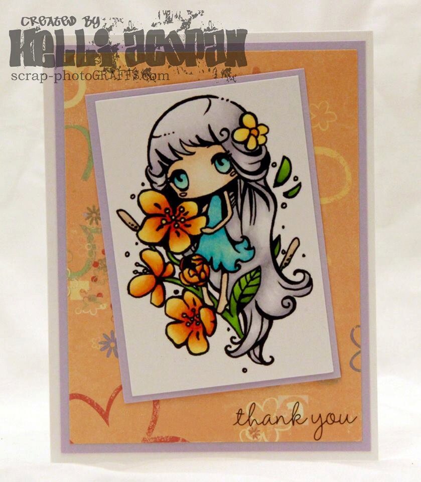 Spring Flower DIGITAL STAMP Instant Download - Etsy