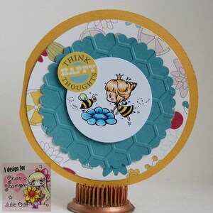 Spring Bumble Bee DIGITAL STAMP Instant Download - Etsy