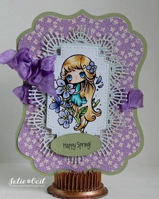 Spring Flower DIGITAL STAMP Instant Download - Etsy